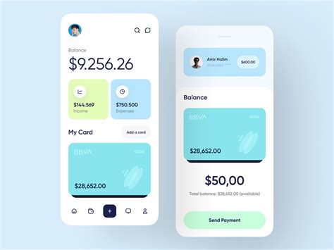 Payment App Ui By Amirul Islam For Quari Lab On Dribbble