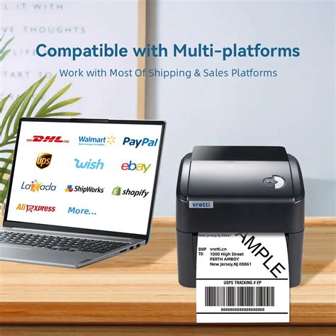 Vretti 420b Usb Direct Thermal Label Printer Express Supermarket