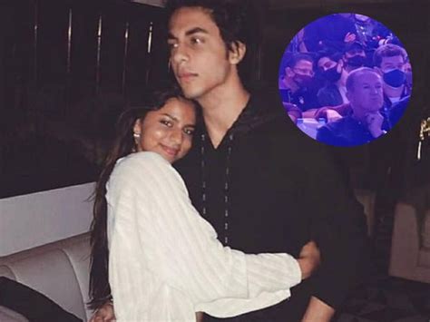 Aryan Khan And Suhana Khan Fill In For Dad Shah Rukh Khan At Pre Ipl