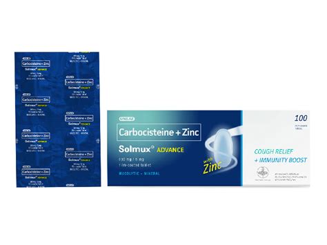 Solmux® Advance Tablet Cough Medicines Cough Solutions