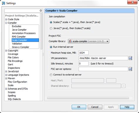 Intellij Idea Setup For Scala Clarification Needed Stack Overflow