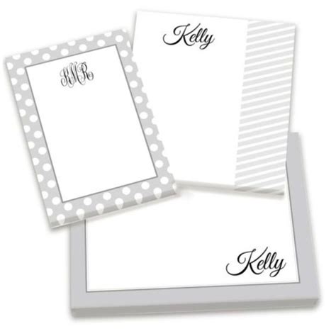 Personalized Notepad Set Customize And Purchase Now Personalized