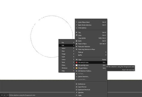 How To Make Circles In GIMP Pttrns How To Make Circles In GIMP Pttrns