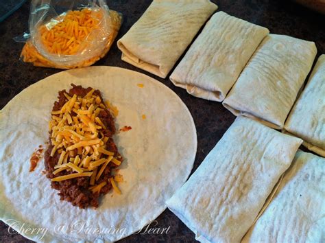 Pursuing Heart Beef And Bean Burritos Freezer Fare