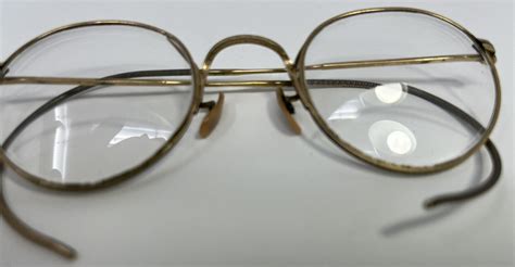 Vintage Gold Wire Rim Glasses Bifocals Gem