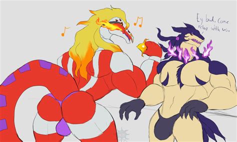 Rule 34 Anthro Ass Black Sclera Bulge Claws Clothing Crocodilian