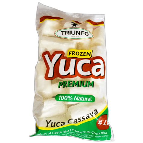 Yuca Cassava Mandioca Macaxeira Premium Triunfo 18kg