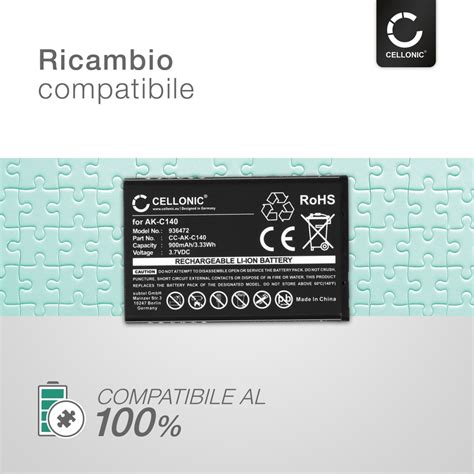 Batteria Ak C140 Per Telefono Brondi