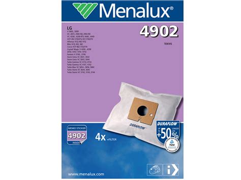 Menalux 4902 Staubsaugerbeutel - Inhalt 8 Stück | Saugmax.de