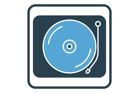 Record Player Icon Graphic By Asobahus · Creative Fabrica
