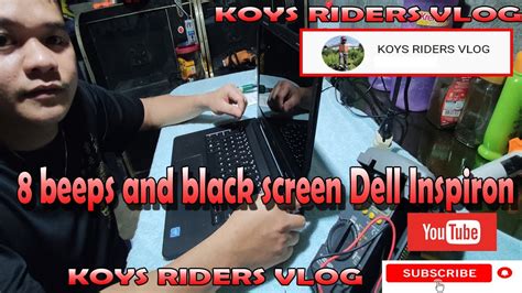 How To Fix 8 Beeps On Dell Laptop Youtube