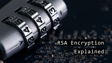 rsa encryption explained