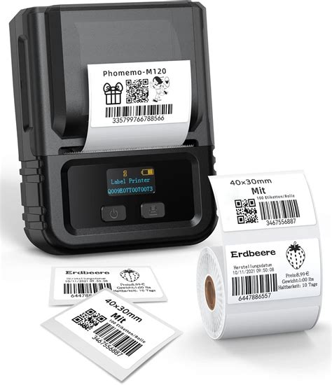 Netum Stampante Termica Per Ricevute Portatile Da 58 Mm Con Bluetooth 4