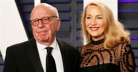 Rupert Murdoch And Jerry Hall Reach Divorce Settlement As Former