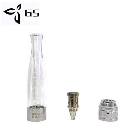 Gs H2s Dual Coil Atomizer 1 5ml Clearomizer Greensound Ecocig Vapour