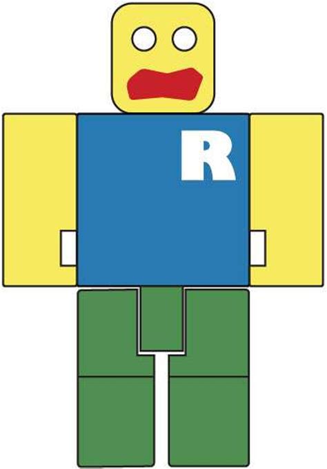 Roblox Series 1 Classic Noob Mini Figure Includes Series 1 Online Code