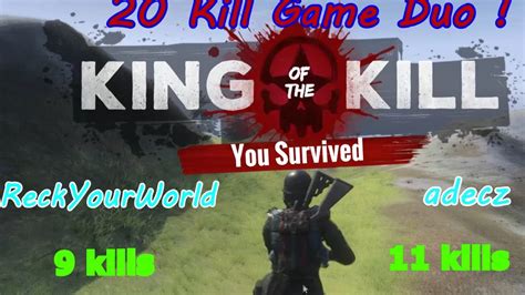 H1z1 Kotk 20 Kills Duo Youtube