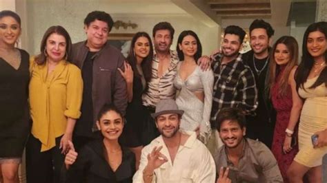 In Pics Shekhar Suman Hosts Party For Bigg Boss 16 Contestants Shiv