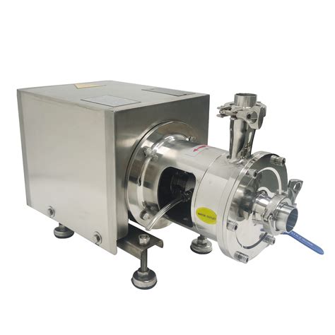 Emulsion Pump High Shear Emulsifying Pump Single Stage Homogenizer