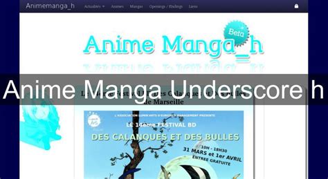 Anime Manga Underscore H Manga