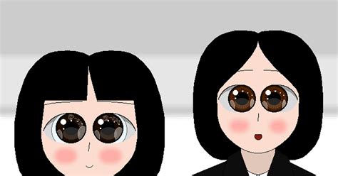 黒 冬休みの塾での紀子ちゃん神崎紀子とあいちゃん井出愛美 しらぎくさいとのイラスト Pixiv
