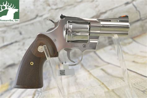 Colt Revolver Python Sp3wts 357 Mag 3 Bbl Stainless 6rnd Capacity
