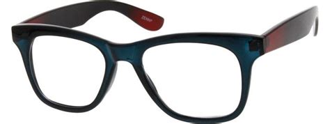 Blue Square Glasses 286216 Zenni Optical Eyeglasses Zenni Optical