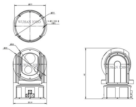 RS Sistem Sensor Elektro Optik IR Dua Sumbu Untuk Kapal Tanpa Awak