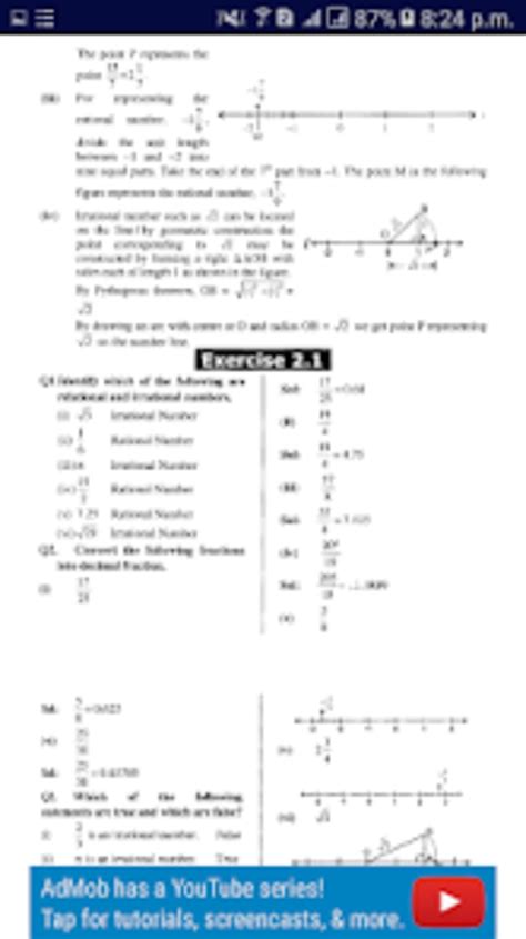 9th Class Math Solution Guide Para Android Descargar