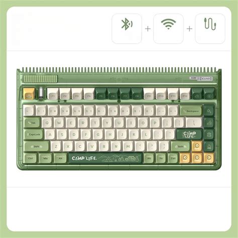 Iqunix Клавиатура Og80 зеленый белый купить на Ozon по низкой цене 1799062222