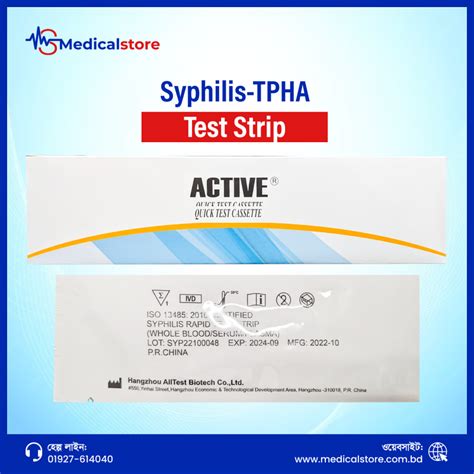 Syphilis Tpha Test Strip Active