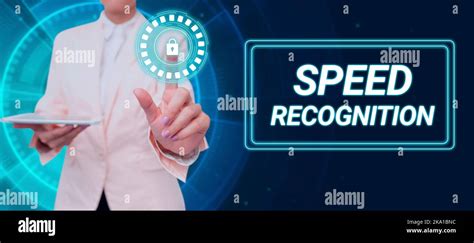 Handwriting Text Speed Recognition Conceptual Photo Temperate Season Of The Year Identified By