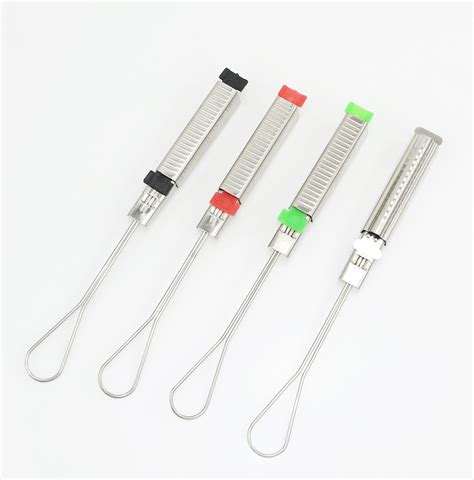 Ftth Drop Cable Clamps Anchor Clamp Overhead Fiber Optic Cable Clamp