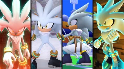 Evolution Of Silver The Hedgehog 2006 2018 Youtube