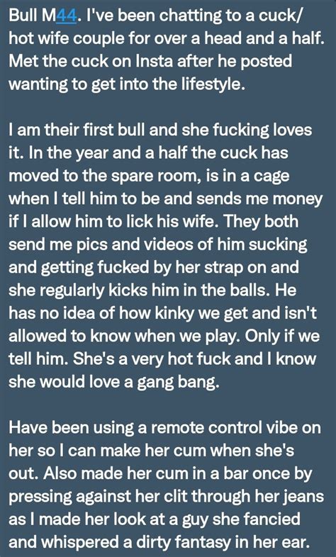 Pervconfession On Twitter Bull Uses Her However He Wants