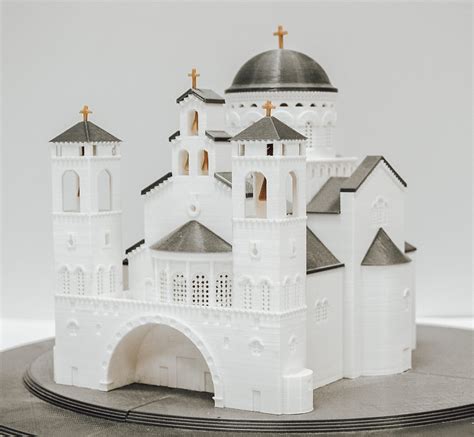 Hram Hristovog Vaskrsenja U Podgorici 3d Model 3d Soba