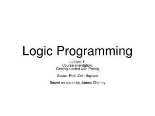 PPT Introduction To Programming Logic PowerPoint Presentation ID