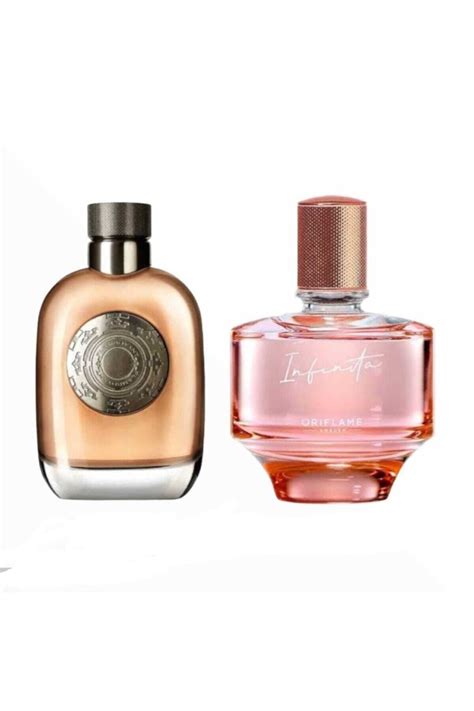 Oriflame Infinita Edp Ml Kadın Parfümü Flamboyant Edt Ml Erkek Parfümü Li Set Fiyatı