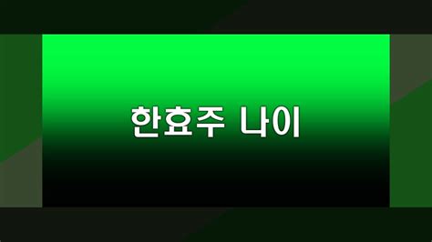 한효주 나이 프로필 키 학력 드라마와 영화 정보 총정리