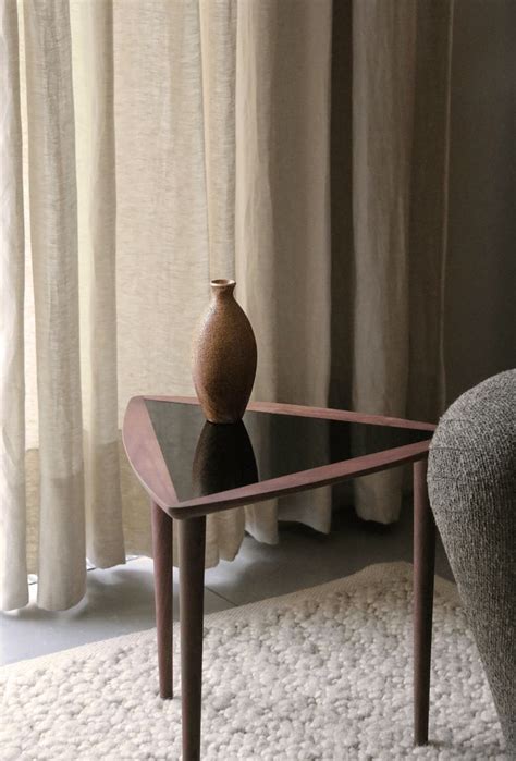 Audo Copenhagen Tables Desks Umanoff Nesting Side Table Horne Walnutblack Side Table