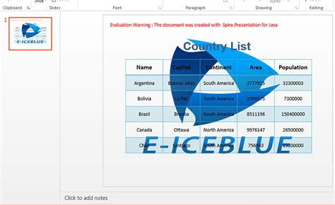 Java Insert Image Watermark To Presentation Slides