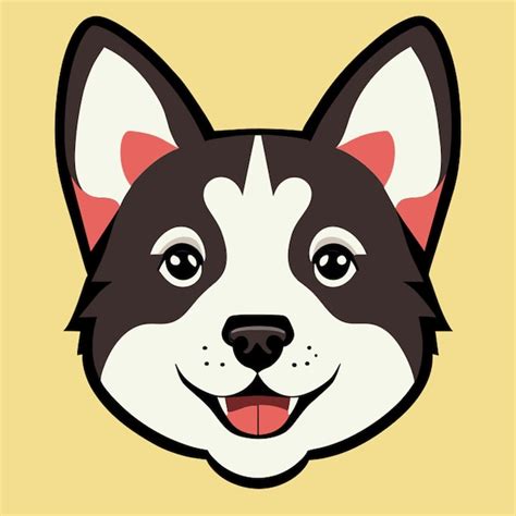 Иллюстрация вектора собаки Премиум Ai сгенерированный вектор