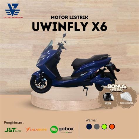 Jual Promo Motor Listrik Uwinfly X6 Motor Kekinian Battery 72v 20ah Di Seller Uwinfly Victory