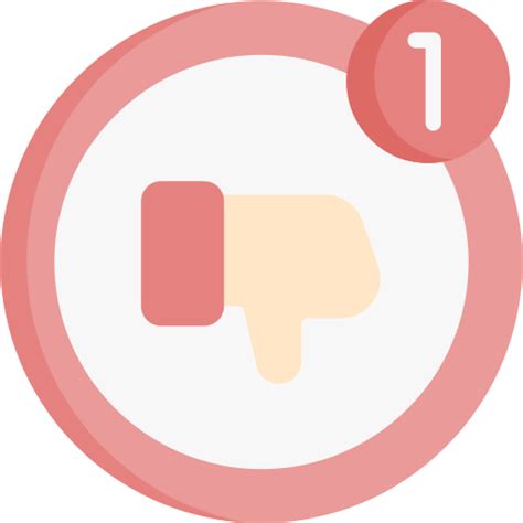 Dislike Special Flat Icon