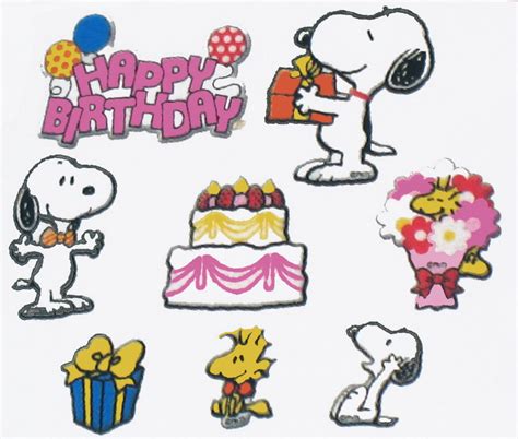 Clip Art De Cumpleaños De Snoopy