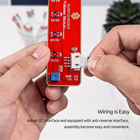 SunFounder Line Tracking Sensor Infrared IR Detection I C Channel Line Follower Module For