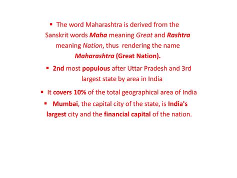 History Of Maharashtrapptx