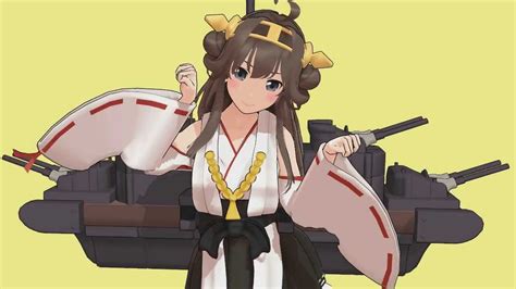 【艦これmmd】金剛ちゃんでnyanyanyanyanyanyanya Youtube