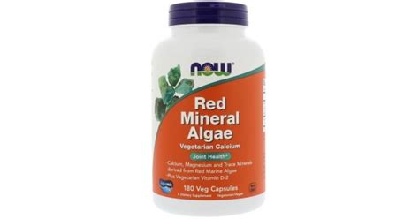 Now Red Mineral Algae 180 Capsule Vegetale