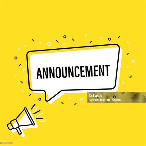 발표 연설 거품과 확성기를 들고 남성 손 스피커 비즈니스 마케팅 및 광고를 위한 배너입니다 벡터 일러스트입니다 개념에 대한 스톡 벡터 아트 및 기타 이미지 Istock